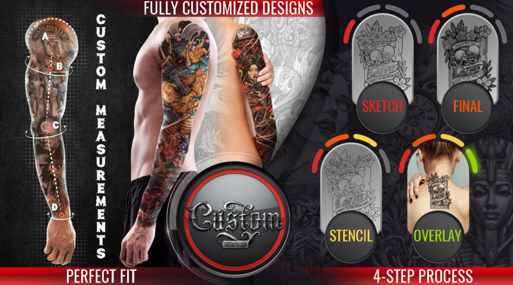 Custom Tattoo Design - Custom Designed Tattoos and Sleeves